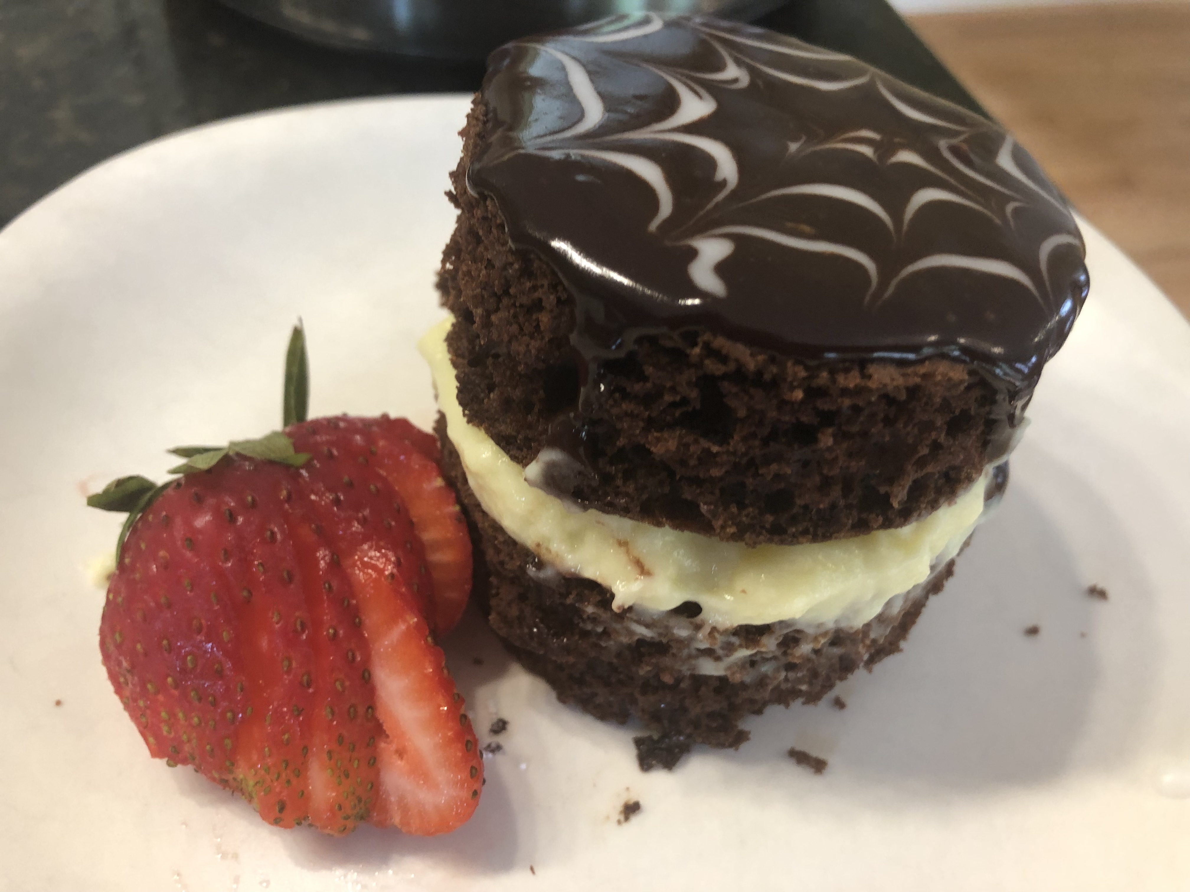 Chocolate Boston Cream Pie Minis – Dan's Food Blog