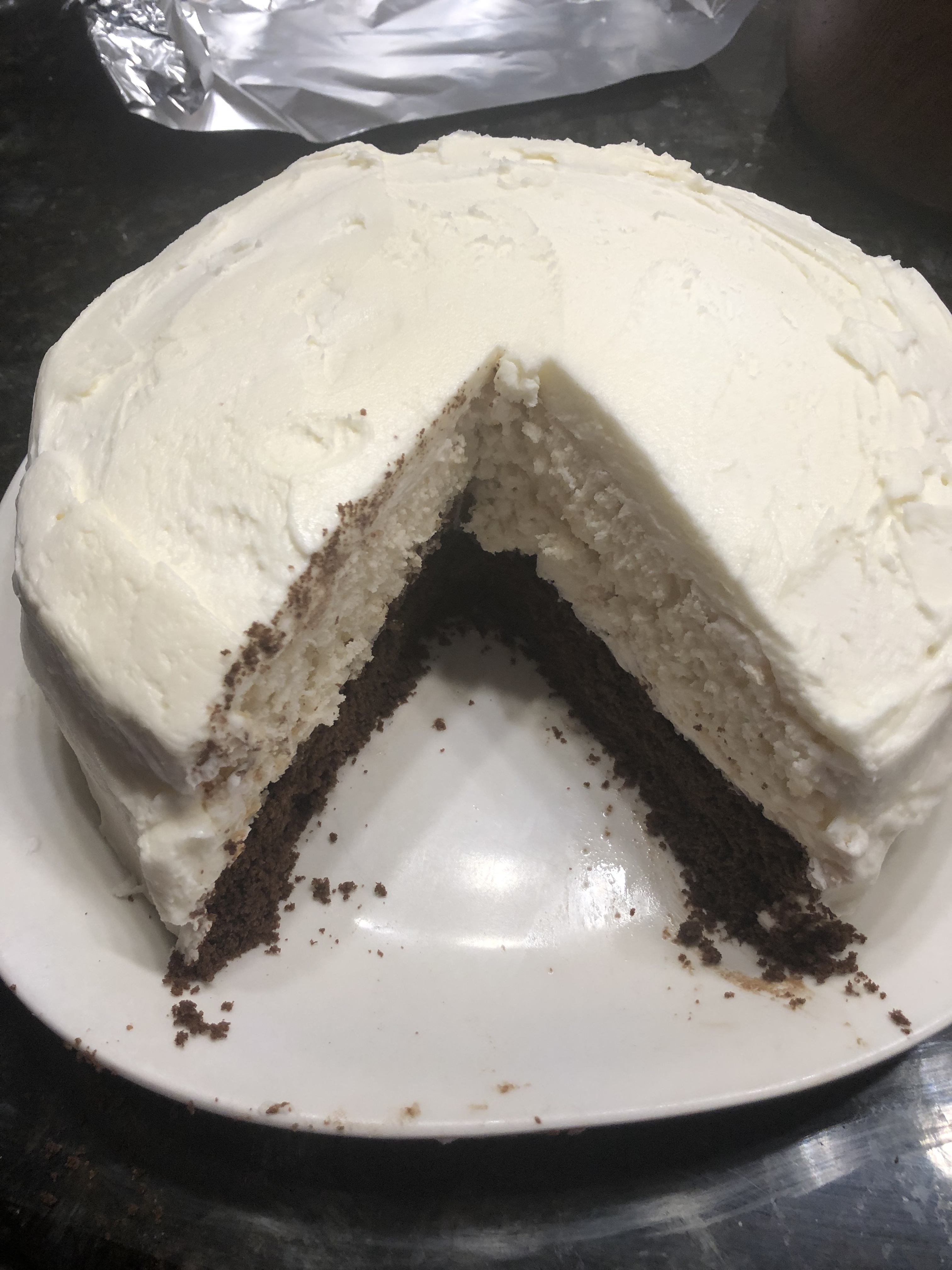 Heaven and Hell Cake with Fireball Buttercream – Dan's Food Blog