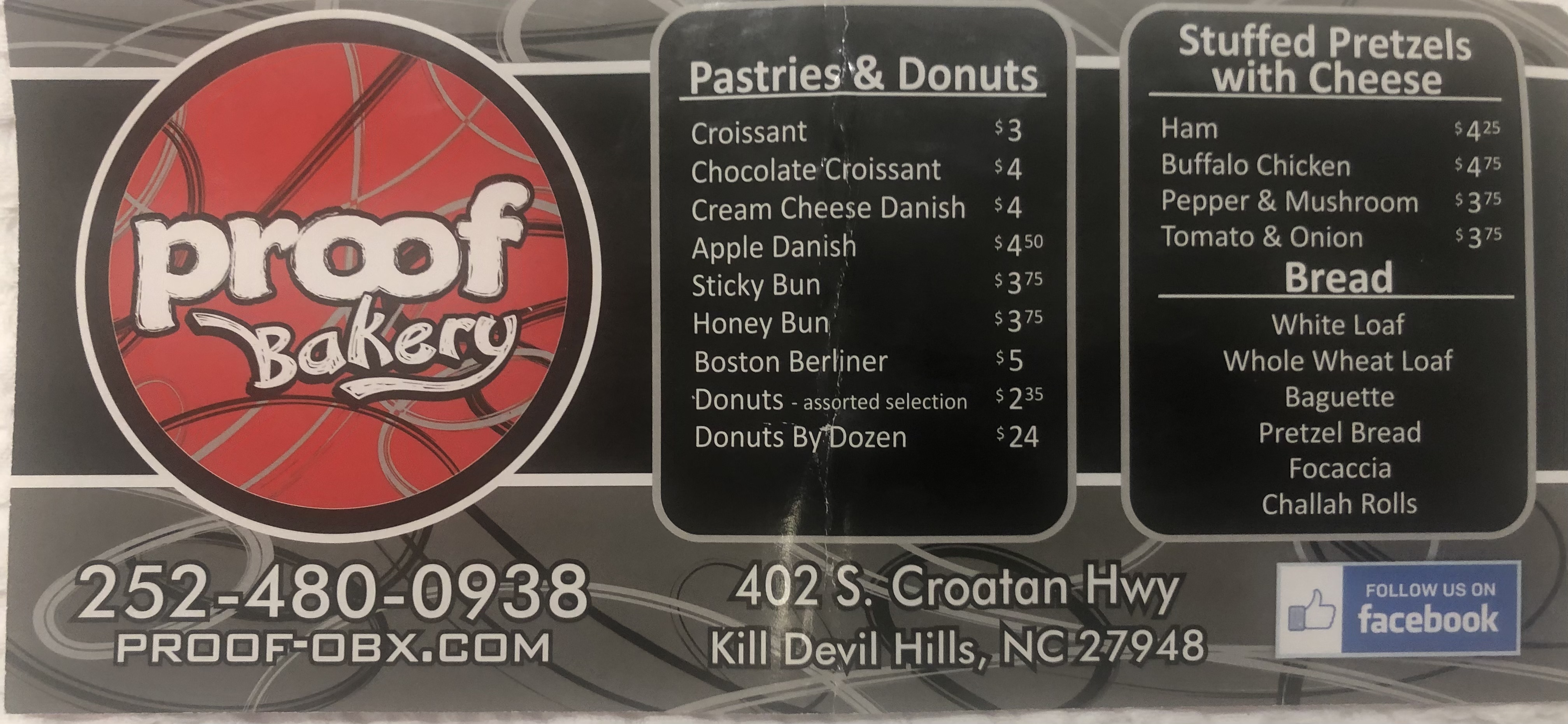 Proof Bakery OBX – Dan's Food Blog