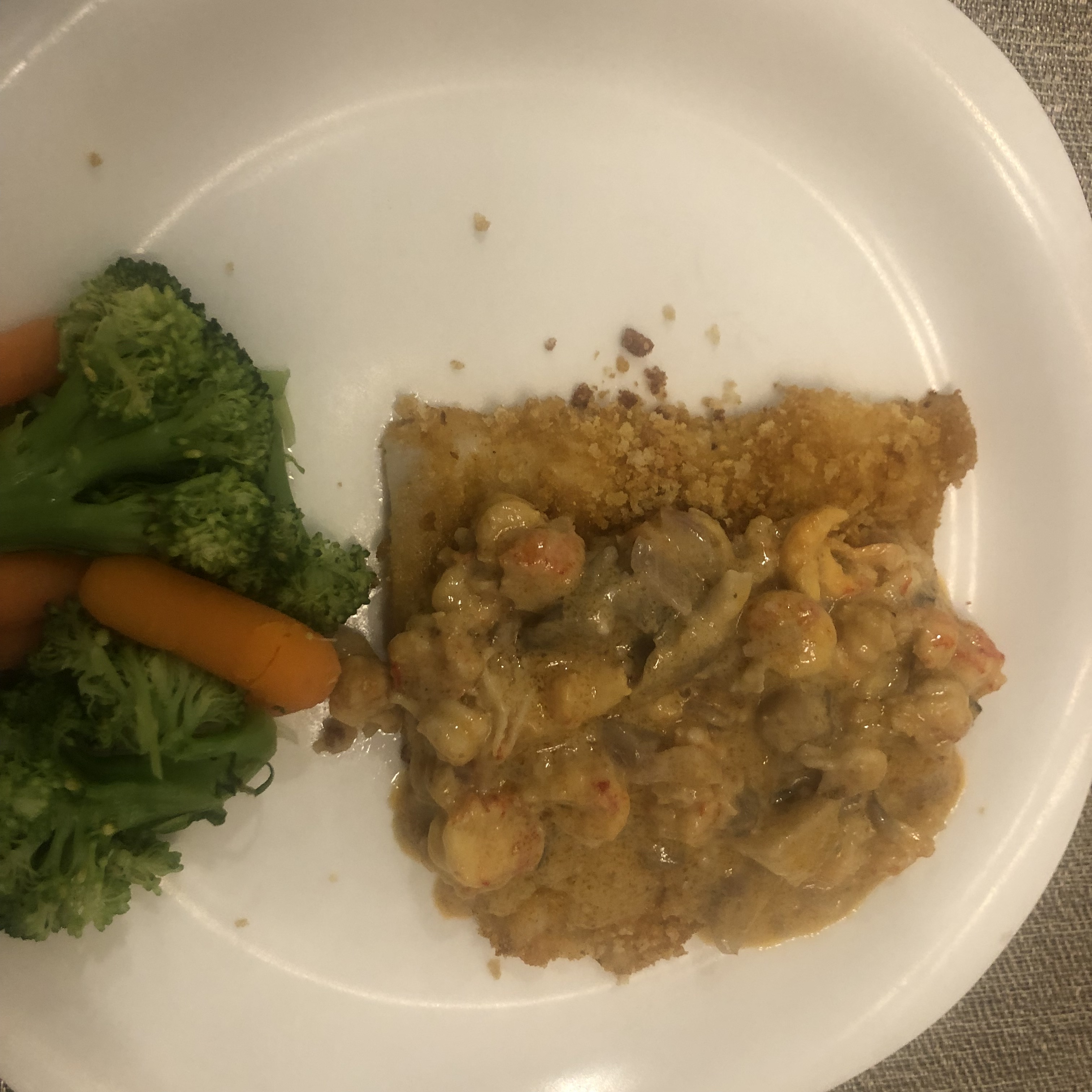 Crayfish Topped Flounder – Dan's Food Blog