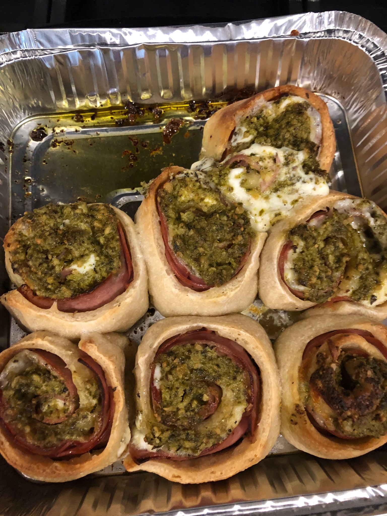 Mortadella Pesto Ricotta Roll – Dan's Food Blog